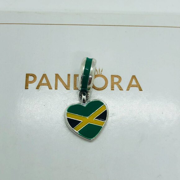 Pandora | Jewelry | Pandora Jamaica Flag Charm | Poshmark